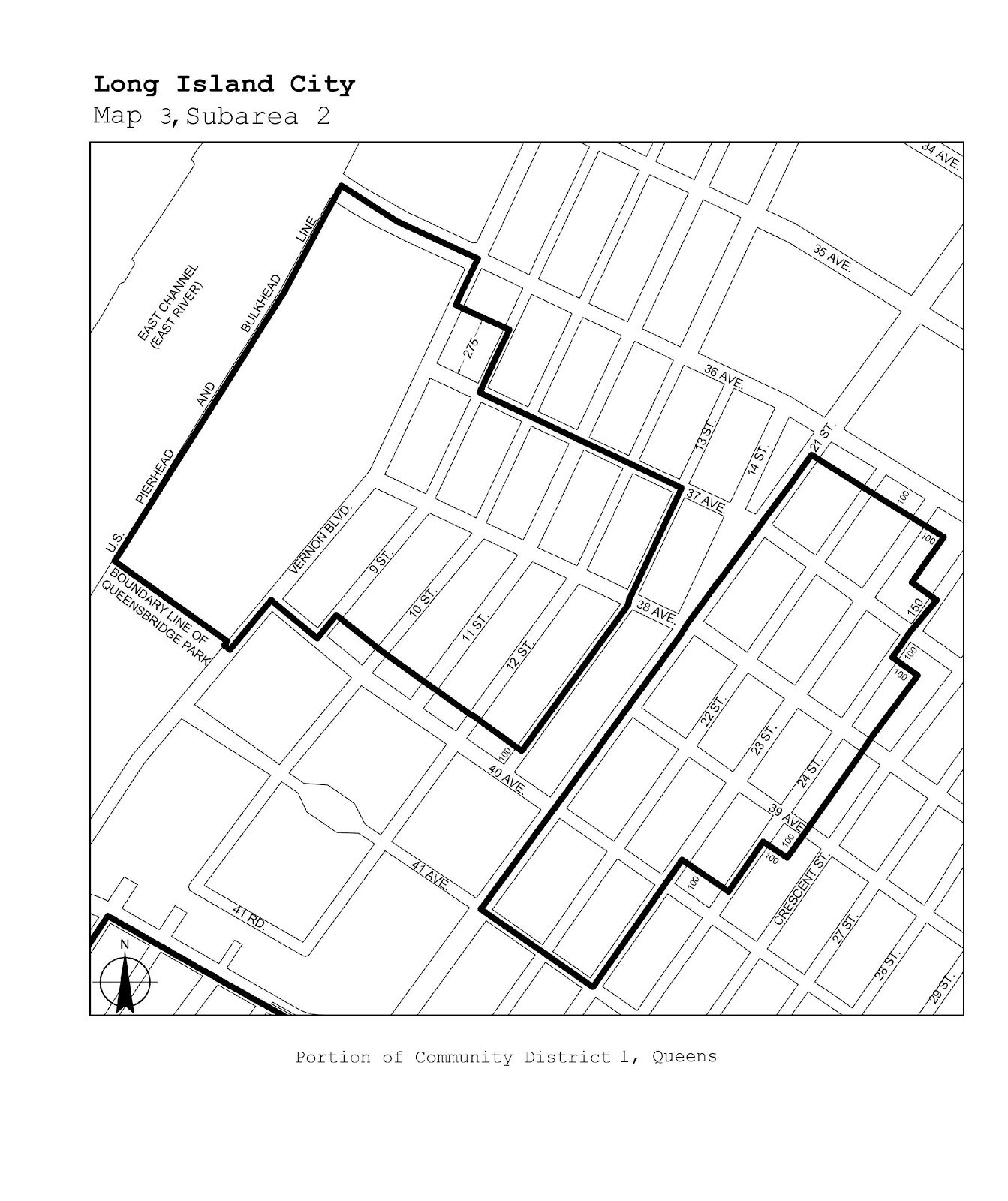 APPENDIX J — Designated Areas Within Manufacturing Districts | Zoning ...
