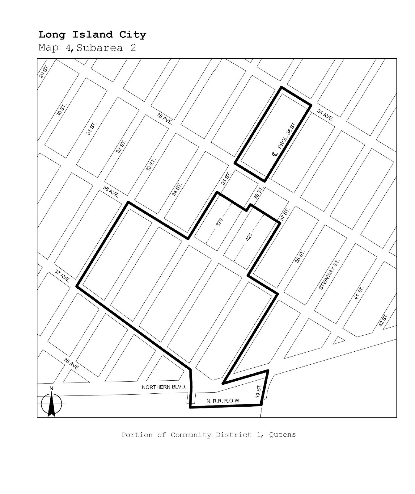 APPENDIX J — Designated Areas Within Manufacturing Districts | Zoning ...