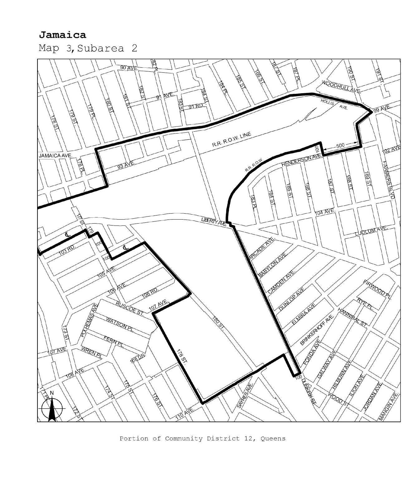 APPENDIX J — Designated Areas Within Manufacturing Districts | Zoning ...