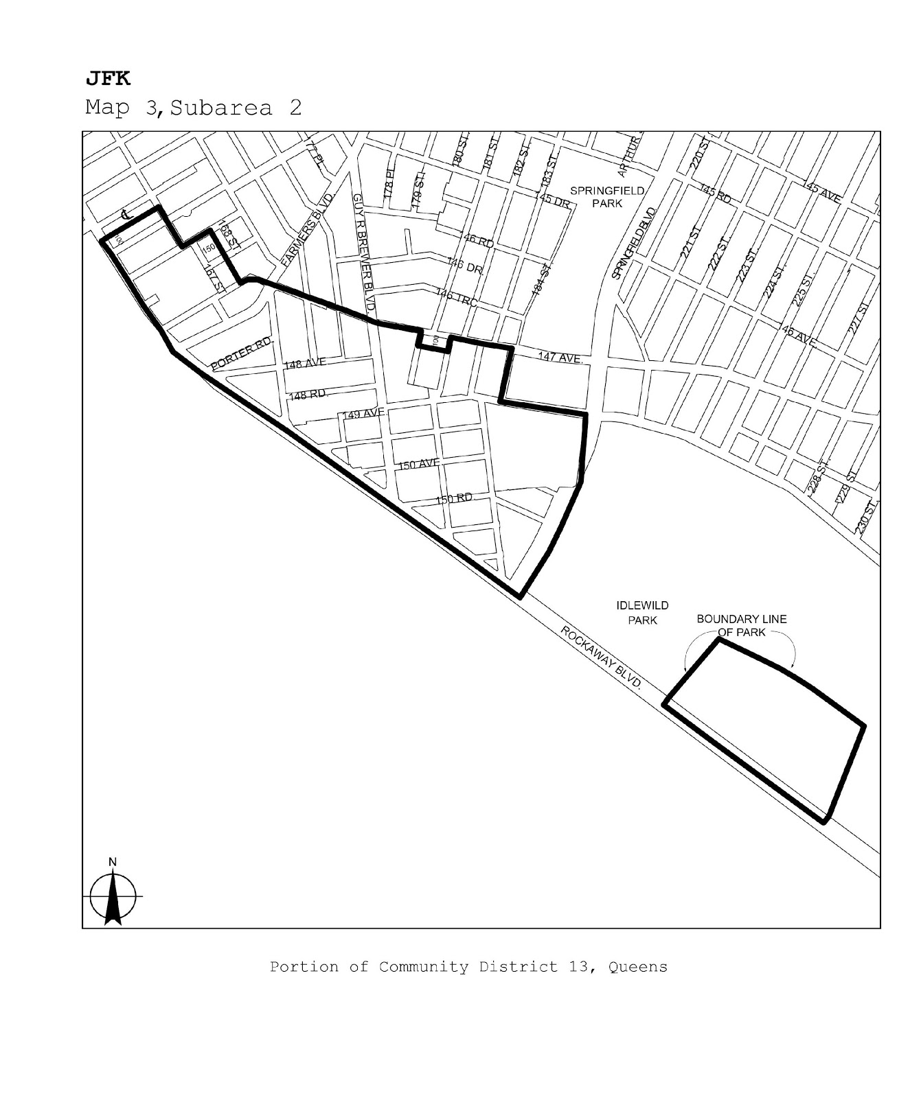 APPENDIX J — Designated Areas Within Manufacturing Districts | Zoning ...