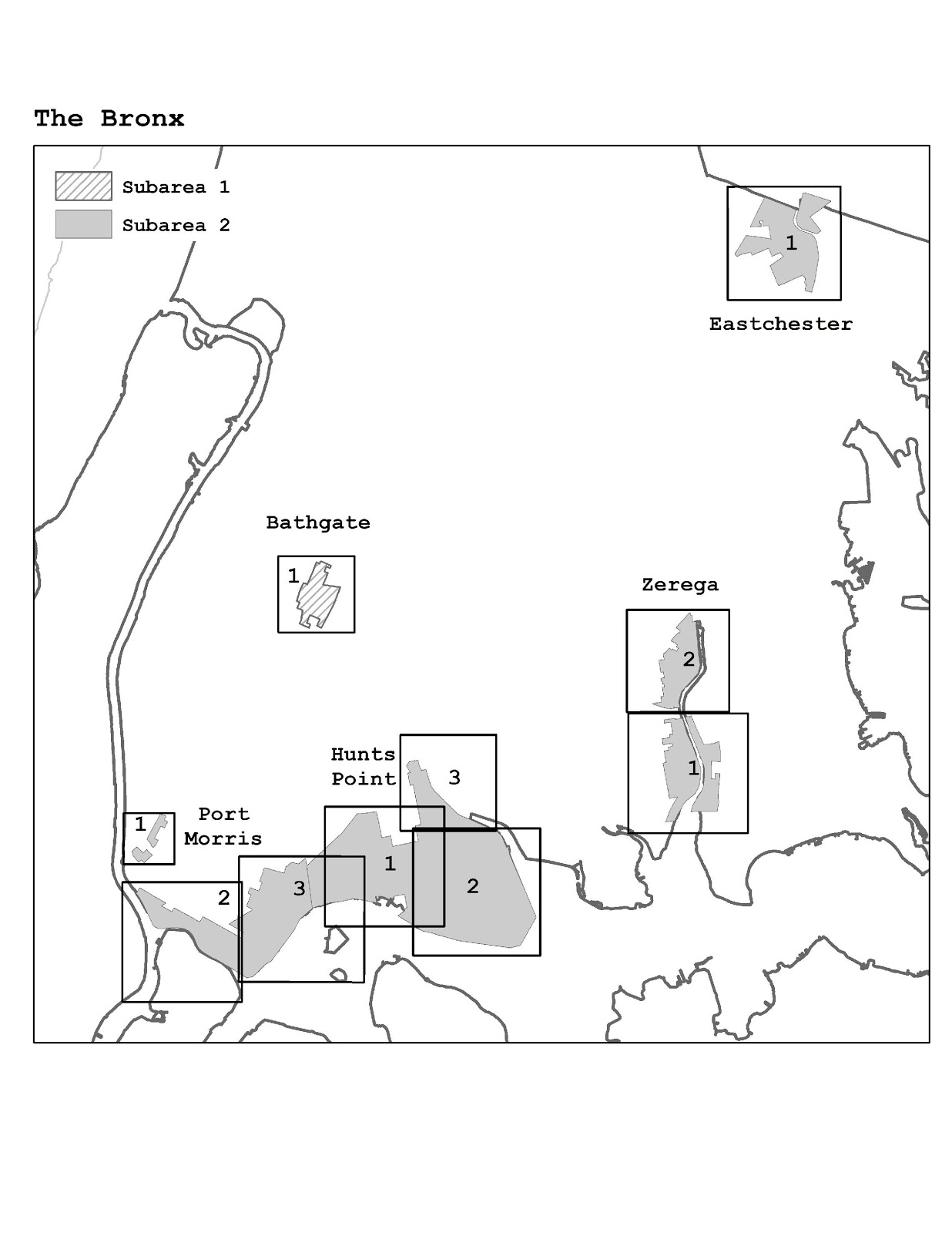 APPENDIX J — Designated Areas Within Manufacturing Districts | Zoning ...